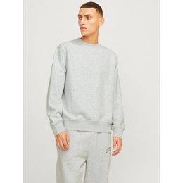 Jack & Jones Jack & Jones Damen &raquo;JJEURBAN EDGE SWEAT CREW NECK NOOS&laquo;, mit Rippb&uuml;ndchen grau S