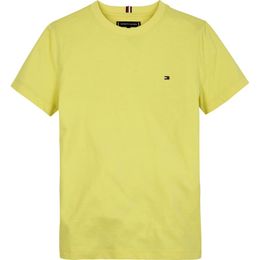 Tommy Hilfiger Jungen &raquo;ESSENTIAL COTTON TEE S/S&laquo; mit Logostickerei gelb 80
