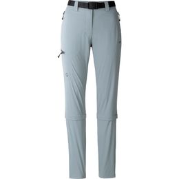 Lpo Damen LPO Zip-off-Hose &raquo;Damen Zip-Off-Hose Coralie&laquo; blau 36 (S), Normalgr&ouml;&szlig;en