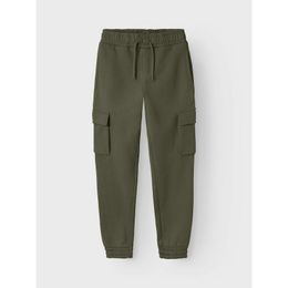 name it Jungen Sweathose &raquo;NKMOLLIE CARGO PANT BRU NOOS&laquo; gr&uuml;n 140, N-Gr