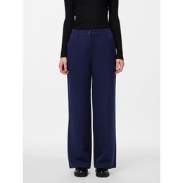 Pieces Damen Pieces Anzughose &raquo;PCKAMIL HW WIDE PANT NOOS&laquo; blau L (40), L&auml;nge 30