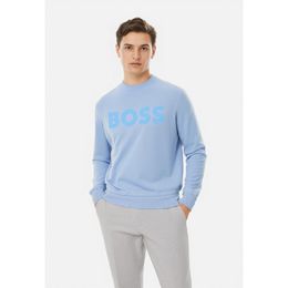 BOSS Orange Herren BOSS Orange Sweatshirt &raquo;WeBasicCrew&laquo;, mit Rundhalsausschnitt blau L