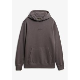 Superdry Herren Kapuzensweatshirt &raquo;MICRO LOGO HOOD&laquo; grau S