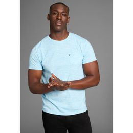 Bruno Banani Herren T-Shirt Kurzarm, Slim Fit, unifarben, Rundhalsausschnitt gr&uuml;n S (44/46)