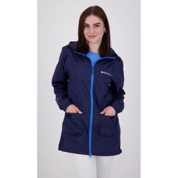 DEPROC Active Damen DEPROC Active Regenmantel &raquo;ROBSON LONG WOMEN&laquo; auch in Gro&szlig;en Gr&ouml;&szlig;en erh&auml;ltlich blau 48 (XL)