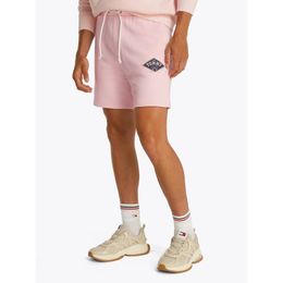 Tommy Jeans Herren Sweatshorts &raquo;TJM REG VARSITY GRAPHICS SHORT&laquo; rosa XXL, N-Gr
