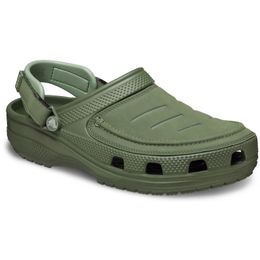 Crocs Herren Clog &raquo;Yukon Vista II LiteRide Clog&laquo; Sommerschuh, Gartenschuh, Trekking, mit komfortablem Fersenriemen gr&uuml;n 46