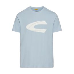 Camel Active Herren Camel Active T-Shirt mit Logo-Print blau XL