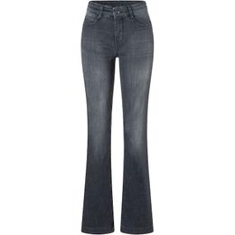 MAC Damen MAC Bootcut-Jeans &raquo;BOOT&laquo; im Five-Pocket Style grau 48, L&auml;nge 30