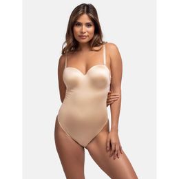 Dorina Damen Stringbody &raquo;Sublime Sculpt&laquo; Mit abnehmbaren Tr&auml;gern beige 75, Cup E