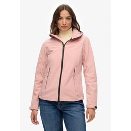 Superdry Damen Outdoorjacke &raquo;HOODED CLASSIC TREKKER JACKET&laquo; mit Kapuze rosa S