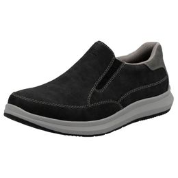 Rieker Herren Slipper , Slip-on-Sneaker, Halbschuh, Loafer, Freizeitschuh mit Gummizug schwarz 46