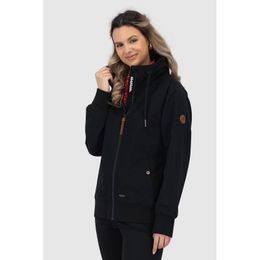 alife and kickin Alife & Kickin Damen Outdoorjacke &raquo;JORANAAKA&laquo; mit Kapuze schwarz S