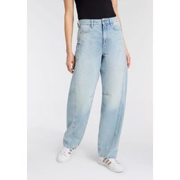 BOSS Orange Damen BOSS Orange High-waist-Jeans &raquo;Baloon High Rise Premium Damenmode&laquo; im Balloon Fit, Abn&auml;her blau 31, L&auml;nge 32