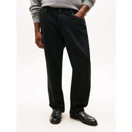 Tommy Hilfiger Big & Tall Tommy Hilfiger Big & Tall Herren Gerade Jeans &raquo;RELAXED BONA&laquo; Gro&szlig;e Gr&ouml;&szlig;en schwarz 44, L&auml;nge 32