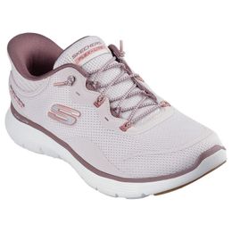 Skechers Damen Slip-On Sneaker &raquo;Flex Appeal 5.0 - Easy Breezy&laquo; Sportschuh, Freizeitschuh mit Hands Free Slip-ins lila 41