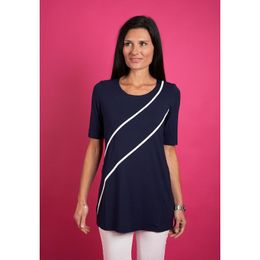Seidel Moden Damen T-Shirt &raquo;Exklusiv bei OTTO&laquo; mit Streifen, MADE IN GERMANY blau 54