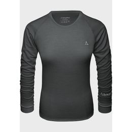 Sch&ouml;ffel Funktionsshirt &raquo;Merino Sport Shirt 1/1 Arm W&laquo; schwarz Funktionsshirt