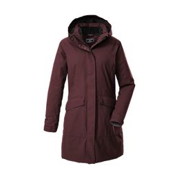 Killtec Damen Parka &raquo;KOW 18 WMN PRK&laquo; Wasser- und winddichter Parka, atmungsaktiv, verstellbare Details rot 40