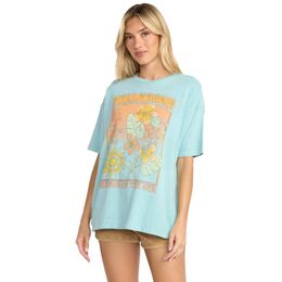 Billabong Damen T-Shirt &raquo;Daylight Blooms&laquo; blau XL