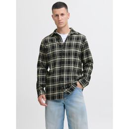 Jack & Jones Jack & Jones Herren Langarmhemd &raquo;JJJOSHUA CHECK SHIRT LS&laquo; schwarz S, N-Gr