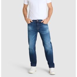MAC Herren MAC Regular-fit-Jeans &raquo;Rick&laquo; im Five-Pocket Style blau 40, L&auml;nge 34