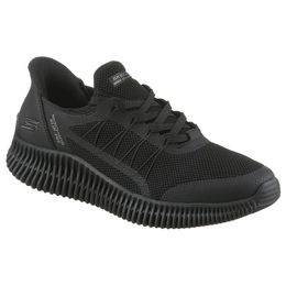 Skechers Herren Sneaker &raquo;BOBS GEO LITE-FIXED EDGE&laquo; Freizeitschuh, Trainingsschuh mit Slip-ins schwarz 47,5