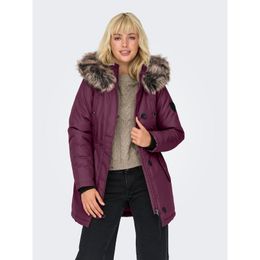 Only Damen Only Parka &raquo;ONLIRIS FUR WINTER PARKA LIFE CC OTW&laquo; mit Kapuze Kunstfaser braun XS