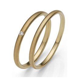 Firetti Kinder Trauring &raquo;Schmuck Geschenk Gold 375 Hochzeit Ehering "LIEBE"&laquo; Made in Germany, wahlweise mit oder ohne Brillant gold