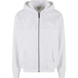 Karl Kani Herren Kapuzenpullover &raquo; Herren KM234-014-1 KK Studded Retro OS Full Zip Hoodie&laquo; 1 S