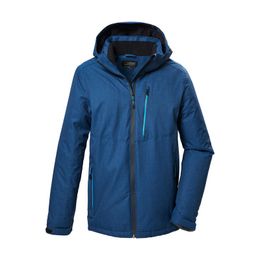 Killtec Herren Funktionsjacke &raquo;KOW 7 MN JCKT&laquo; Wasser- und winddichte Outdoorjacke, atmungsaktiv, Melange Optik blau 4XL