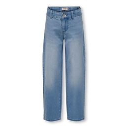 Kids Only M&auml;dchen KIDS Only Weite Jeans &raquo;KOGSYLVIE CLEAN WIDE LEG LB DNM PIM NOOS&laquo; blau 158, N-Gr