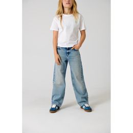 Kids Only M&auml;dchen KIDS Only 5-Pocket-Jeans &raquo;KOGELLA MW WIDE TAI518 DNM NOOS&laquo; blau 164, N-Gr