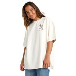 Billabong Damen T-Shirt &raquo;The Great Waves&laquo; wei&szlig; M