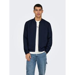 Only & Sons Only & Sons Damen ONLY & SONS Bomberjacke &raquo;ONSMARK BOMBER 0209 NOOS&laquo; blau S