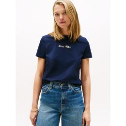 Tommy Hilfiger Damen Kurzarmshirt &raquo;CLASSIC SCRIPT REG SS TEE&laquo; M (38)