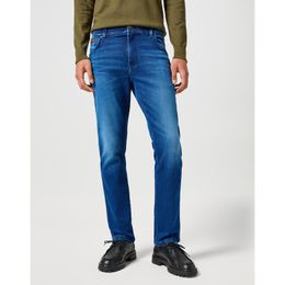Wrangler Herren 5-Pocket-Jeans &raquo;TEXAS SLIM FREE TO STRETCH&laquo; Free to stretch material blau 32, L&auml;nge 30