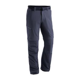 Maier Sports Herren Funktionshose &raquo;Tajo 2&laquo; Herren Wanderhose, zipp-off Outdoor-Hose, 4 Taschen, Regular Fit blau 27, Kurzgr&ouml;&szlig;en