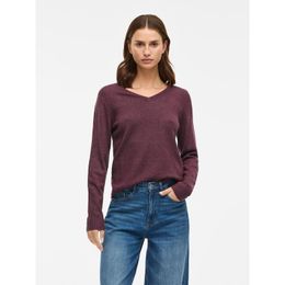 Vila Damen V-Ausschnitt-Pullover &raquo;VIRIL V-NECK L/S KNIT TOP - NOOS&laquo; M (38)