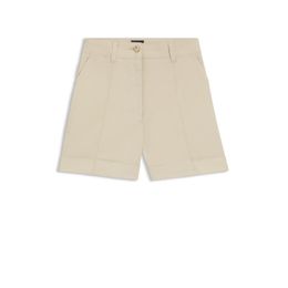 BOSS Orange Damen BOSS Orange Shorts &raquo;Tanessa Premium Damenmode&laquo; mit umgeschlagenem Saum, Baumwoll-Twill 42, N-Gr