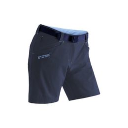 Maier Sports Damen Funktionsshorts &raquo;Lulaka Shorts&laquo; Damen Shorts, kurze Wanderhose, Outdoorhose mit 4 Taschen, Regular Fit blau 36, Normalgr&ouml;&szlig;en