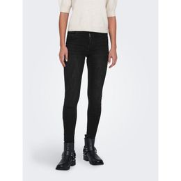Only Damen Only Skinny-fit-Jeans &raquo;ONLPOWER MID PUSH UP SK DNM TAI886&laquo; schwarz XS (34), L&auml;nge 32