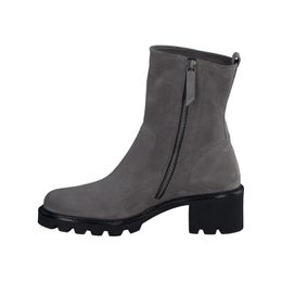 Paul Green Damen Stiefelette &raquo; Stiefelette Veloursleder&laquo; grau 37,5