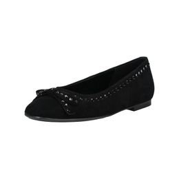 Gabor Damen Ballerina &raquo; Ballerinas Veloursleder&laquo; schwarz 36