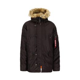 Alpha Industries Damen Winterjacke &raquo;N-3B VF 59 Vintage Fit&laquo; braun XXL