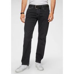 CAMP DAVID Herren CAMP DAVID Loose-fit-Jeans &raquo;CO:NO&laquo; mit markanten N&auml;hten und Stretch schwarz 31, L&auml;nge 32