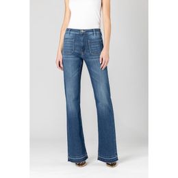 JOOP! Joop Jeans Damen Bootcut-Jeans &raquo;Ella-OH&laquo; mit zwei aufgesetzten Taschen blau 29, N-Gr