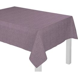 WIRTH Tischdecke &raquo;Torbole&laquo; lila Baumwolle, Polyester