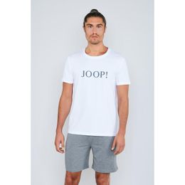 JOOP! Herren JOOP! T-Shirt &raquo;Comfort&laquo; Rundhalsausschnitt, Logoschriftzug, kurz&auml;rmelig wei&szlig; S