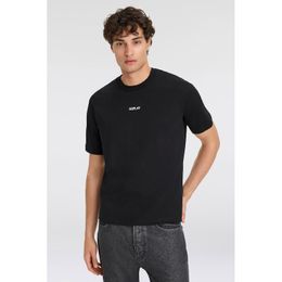 Replay Herren Oversize-Shirt schwarz M